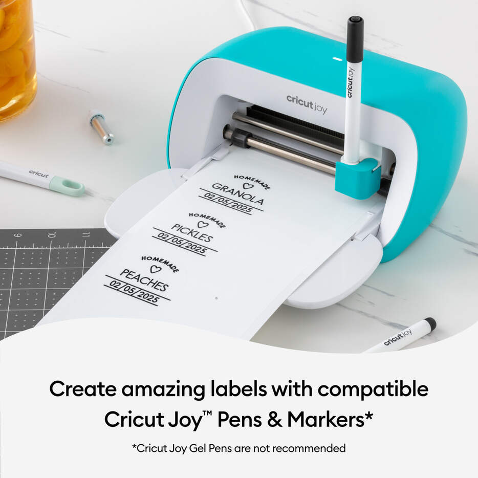 Cricut Joy Smart Label Writable Vinyl Permanent - 4-pack